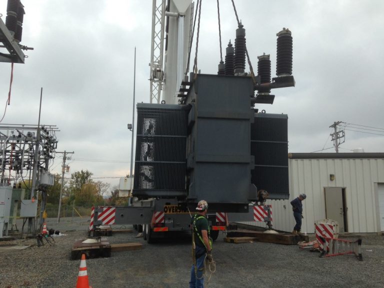 Crane: Demag AC200 (Transformer Install- Hudson, NY) - Mullins Rigging ...